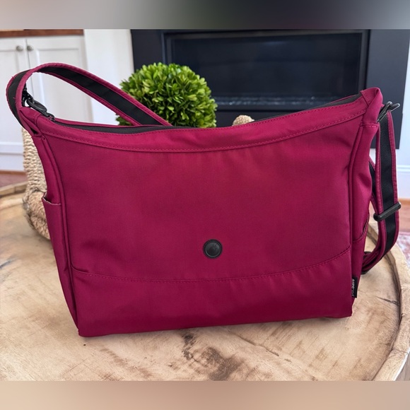 Bags | Pacsafe Citysafe 20 Secure Shoulder Bag In Red | Poshmark